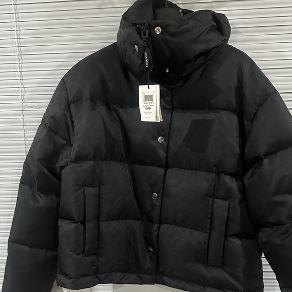 Coach | Jackets & Coats | Coach Black Quilted Puffer Jacket | Poshmark
